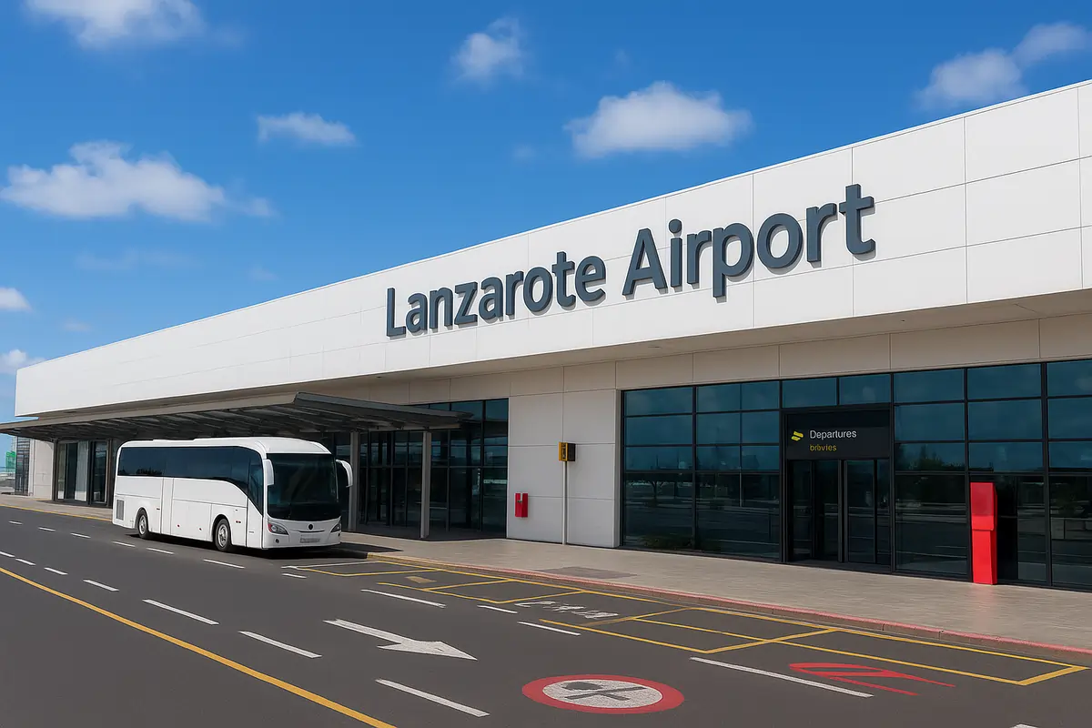 Ankunft Lanzarote Flughafen