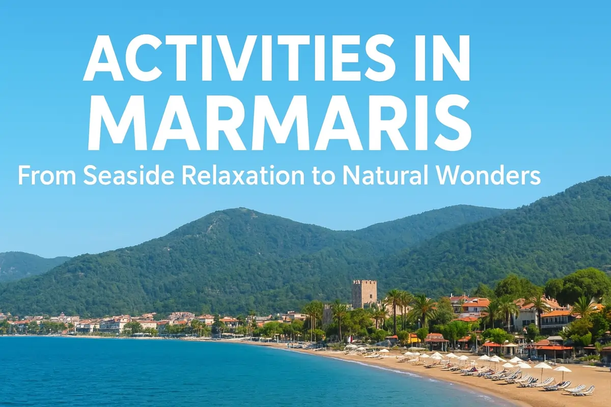 Activities In Marmaris: From Seaside Relaxation To Natural Wonders